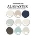 ALABASTER Coordinating Colors Modern Interior Home Pre-packed Paint ...
