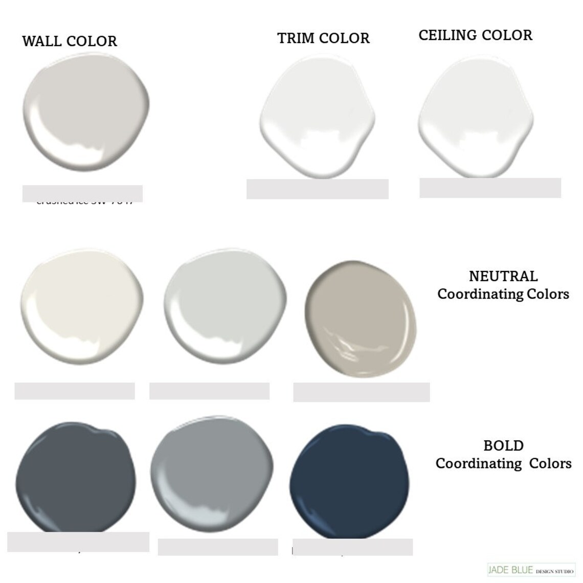 REFLECTION Coordinating Colors Modern Interior Home Pre-packed Paint ...