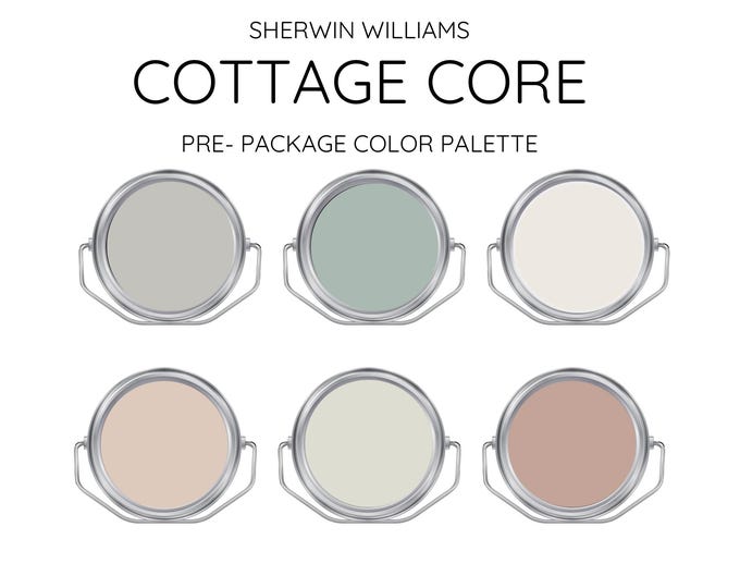 Sherwin Williams Paint Color Pallet, Whole House Color Pallet, Interior ...