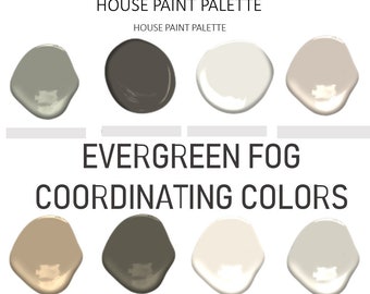 Evergreen Fog Paint - Etsy