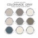 COLONNADE GRAY Coordinating Colors Modern Interior Home- Pre-packed ...