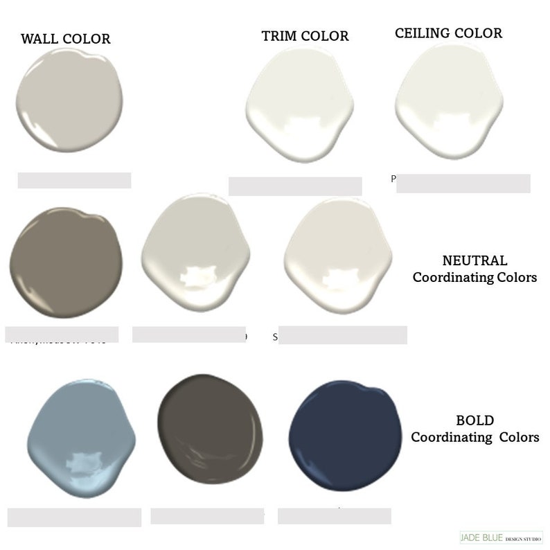 WORLDLY GRAY Coordinating Colors Modern Interior Home - Etsy