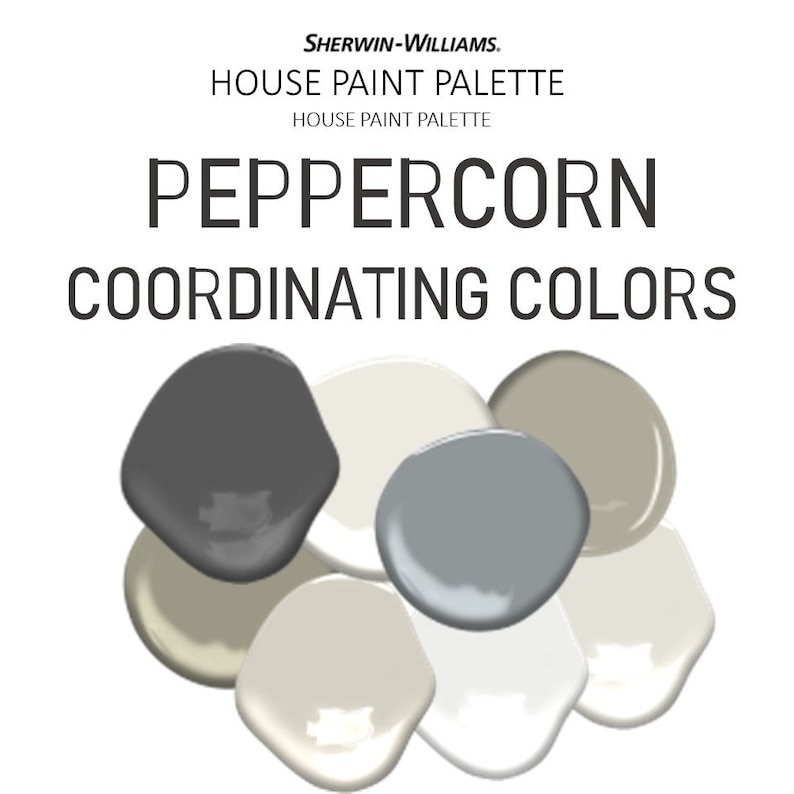 PEPPERCORN Coordinating Colors Modern Interior Home - Etsy Denmark