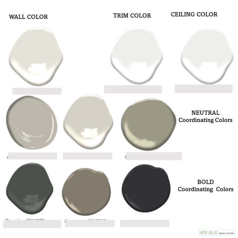 EIDER WHITE Coordinating Colors Modern Interior Home - Etsy