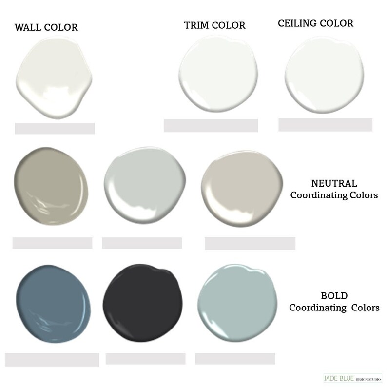 SNOWBOUND Coordinating Colors Modern Interior Home Prepacked - Etsy