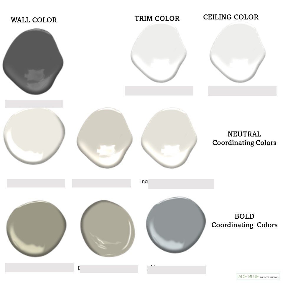 PEPPERCORN Coordinating Colors Modern Interior Home - Etsy