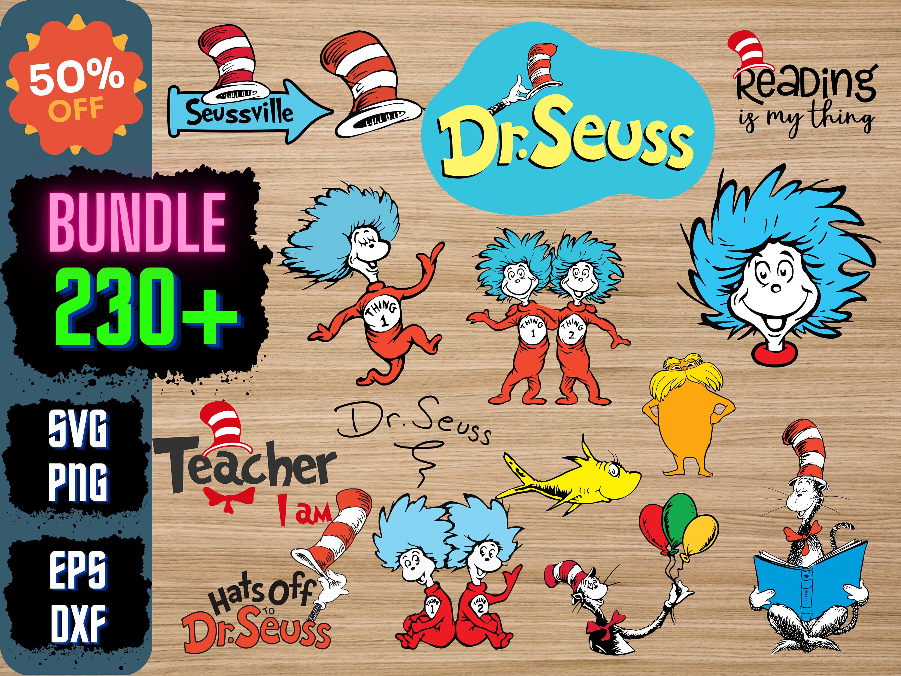 Dr Seuss Clipart