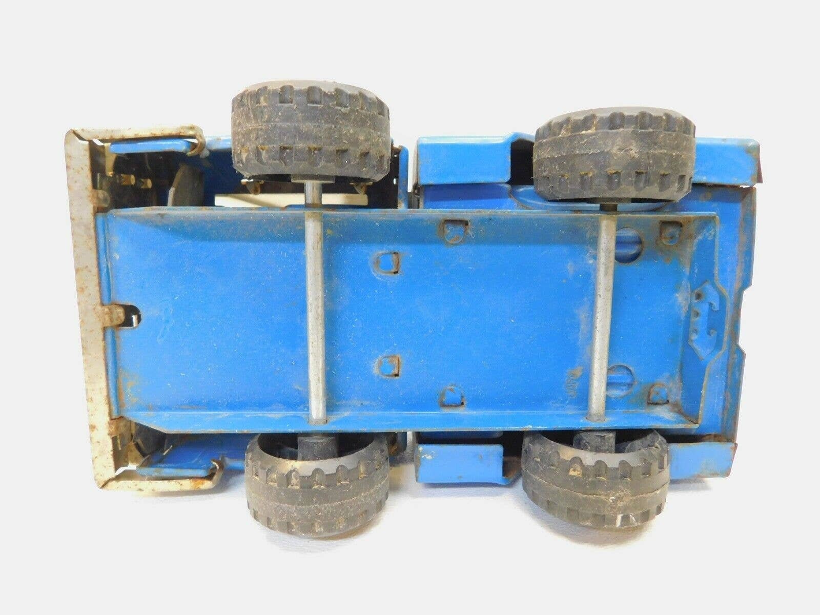 Buddy L Pickup Truck Blue White Pressed Steel Vintage 1960's Toy Truck ...
