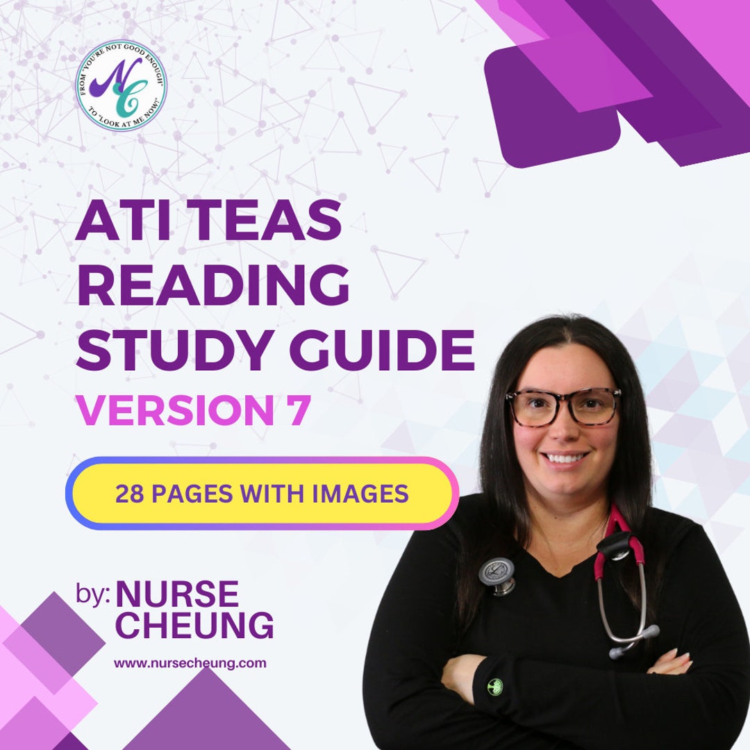 ATI TEAS 7 Reading Study Guide by Nursecheung - In-depth Review With 45 ...