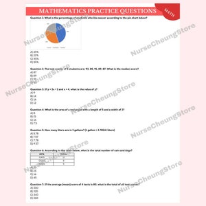 ATI TEAS 7 Mathematics Study Guide by Nursecheung - In-depth Review ...
