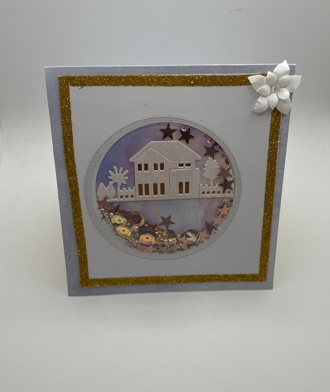 Shaker Dome Card - Etsy