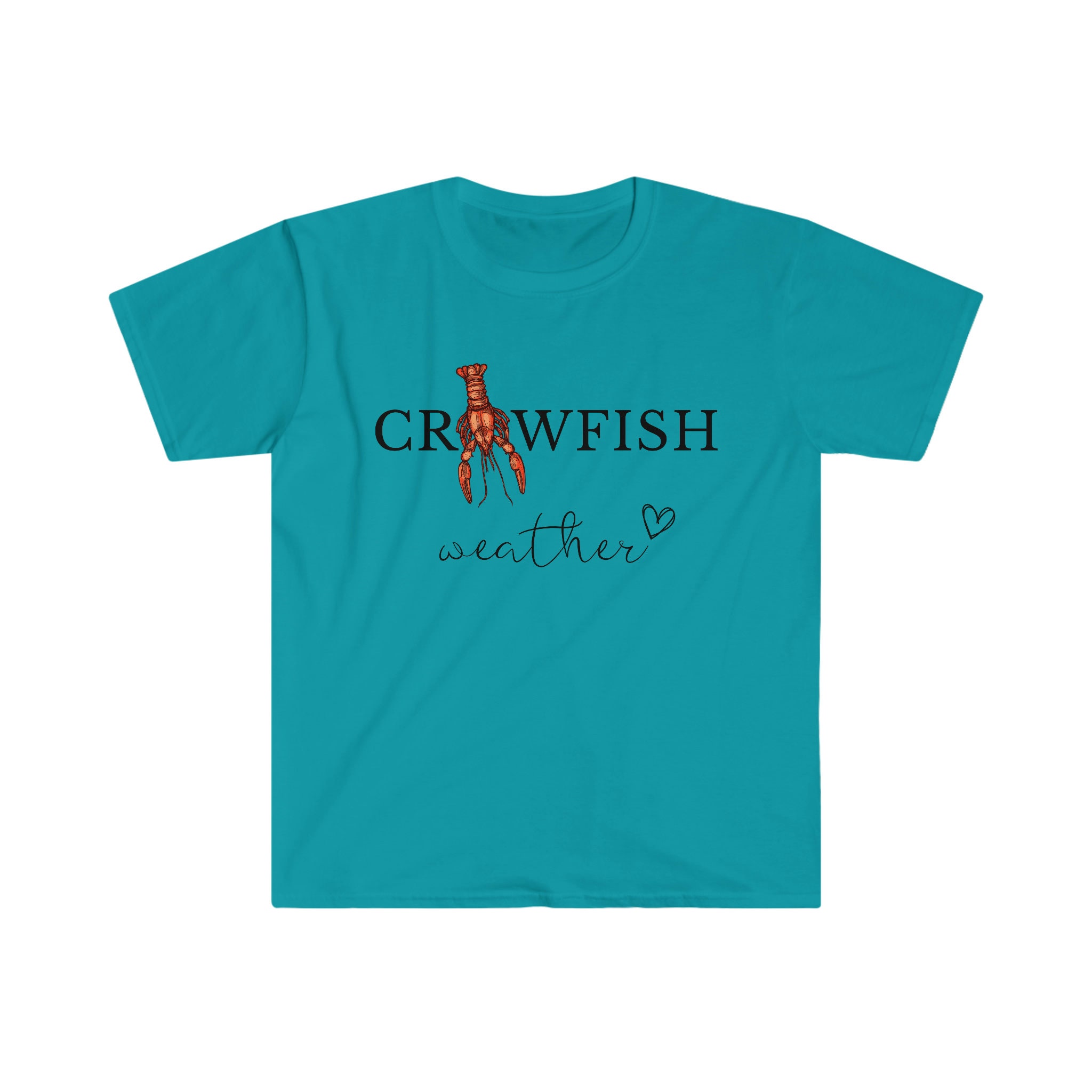 Crawfish Tshirt, Seafood Boil Tshirt, Crawfish Weather, Louisiana Shirt ...
