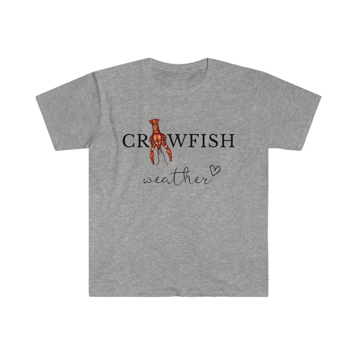 Crawfish Tshirt, Seafood Boil Tshirt, Crawfish Weather, Louisiana Shirt ...
