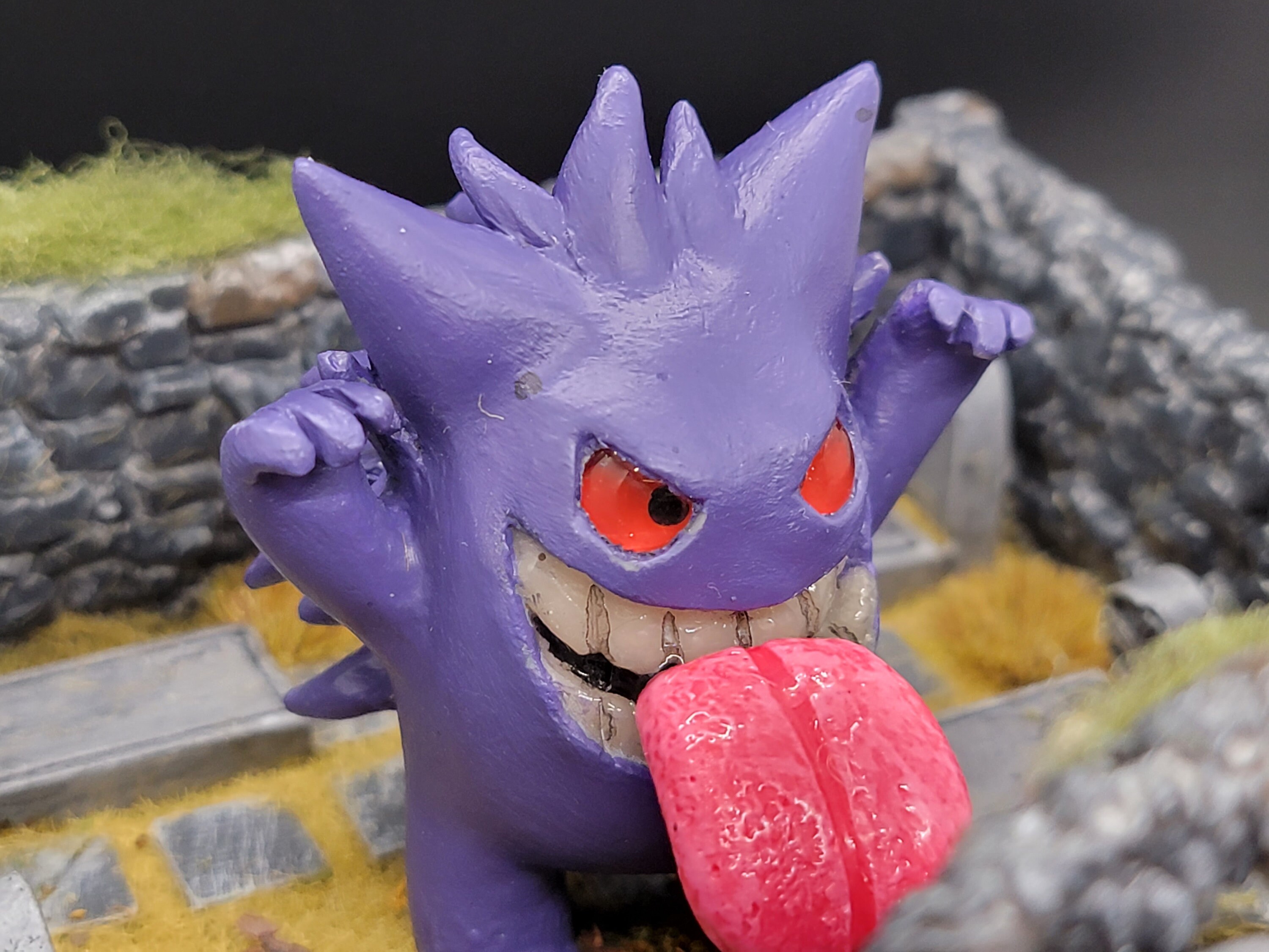 Gengar at the Pokémon Cemetery - Etsy Australia