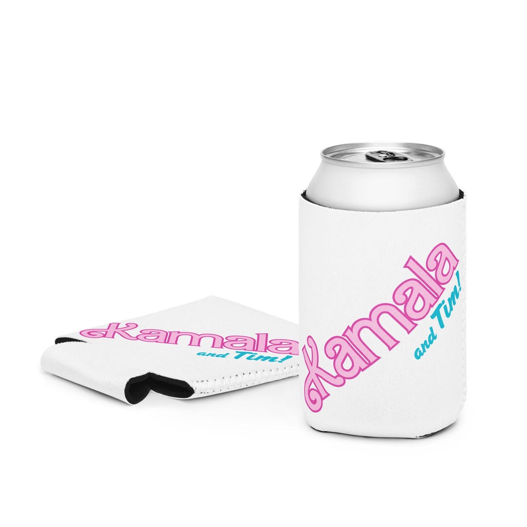 Kamala Harris 2024 Coozie Kamala for President Tim Walz Barbie ...