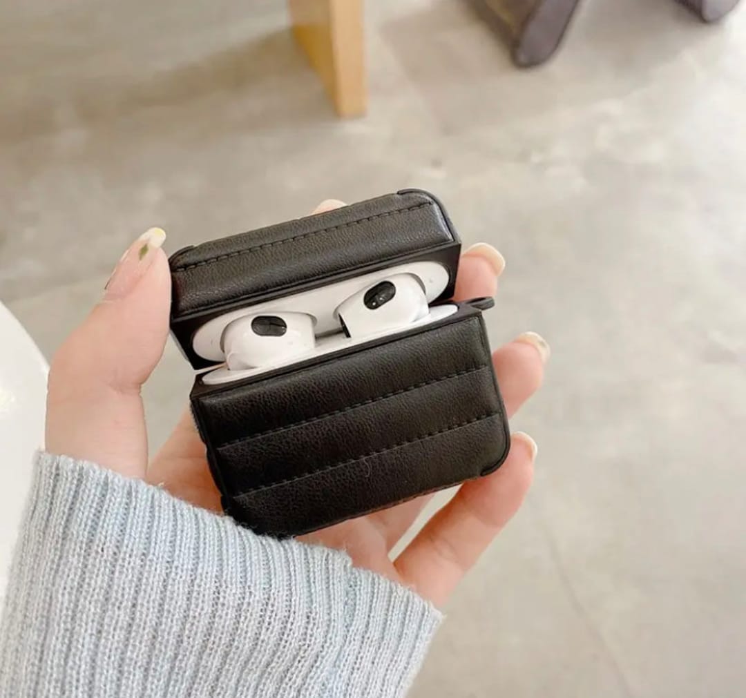 Luxury Black AirPod Case - Etsy