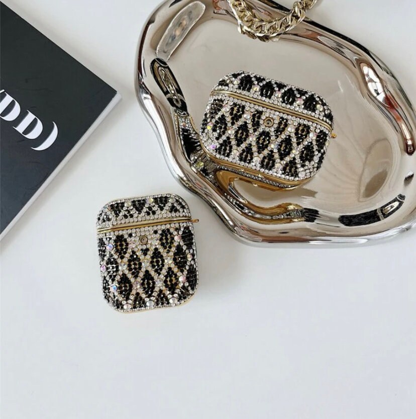 Rhinestone Design AirPod Case - Etsy