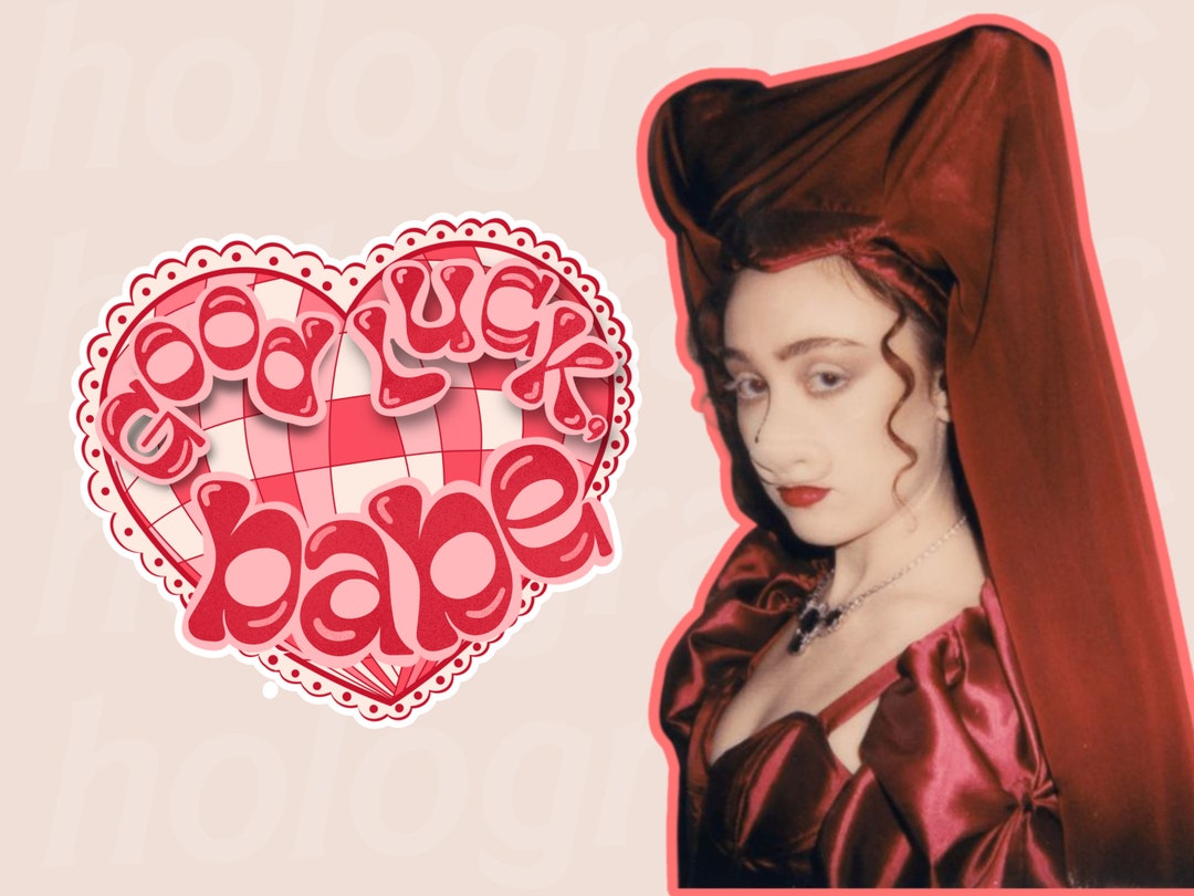 Good Luck, Babe Chappell Roan Sticker Red Wine Supernova Femininomenon ...