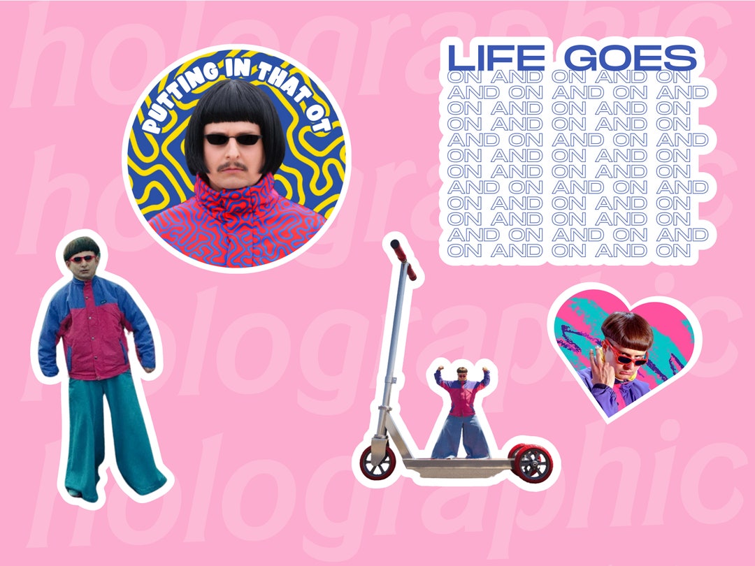 Oliver Tree Sticker Pack Ugly is Beautiful Sarcastic Hydroflask Sticker ...