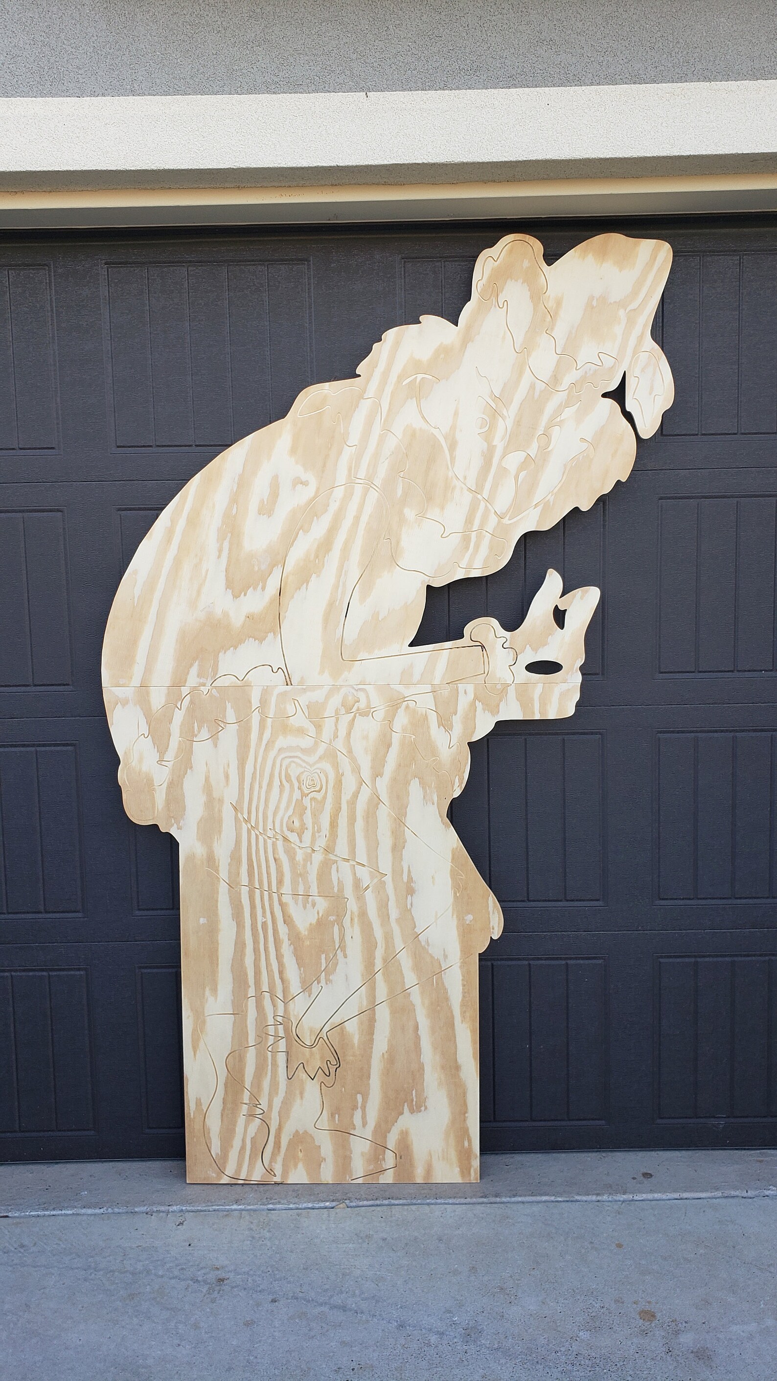 GRINCH Taking Down Christmas Lights CNC File - Etsy