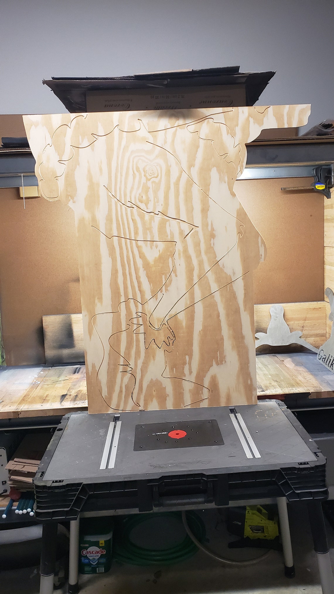 GRINCH Taking Down Christmas Lights CNC File - Etsy