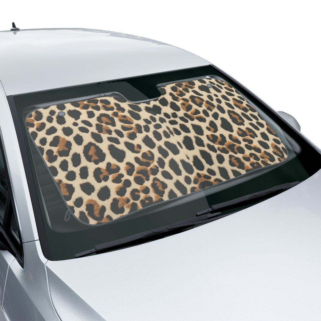 Cheetah Custom Car Shade Luxury Design Cool Car Accessories for Him ...