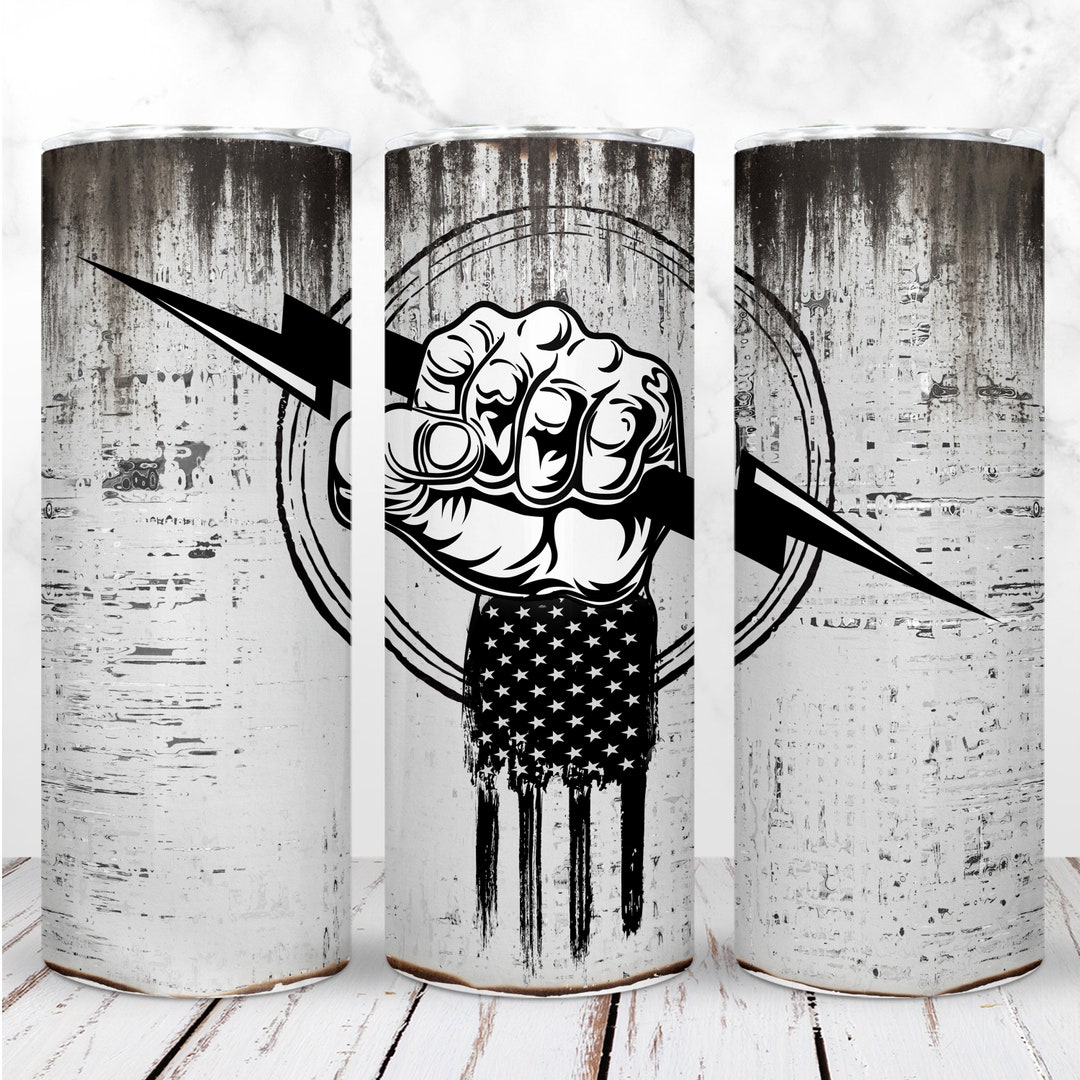 Electrician Hero Tumbler Wrap PNG Seamless 20oz Skinny Tumbler Engineer ...