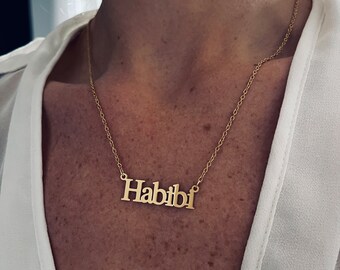 Habibi Necklace - Etsy