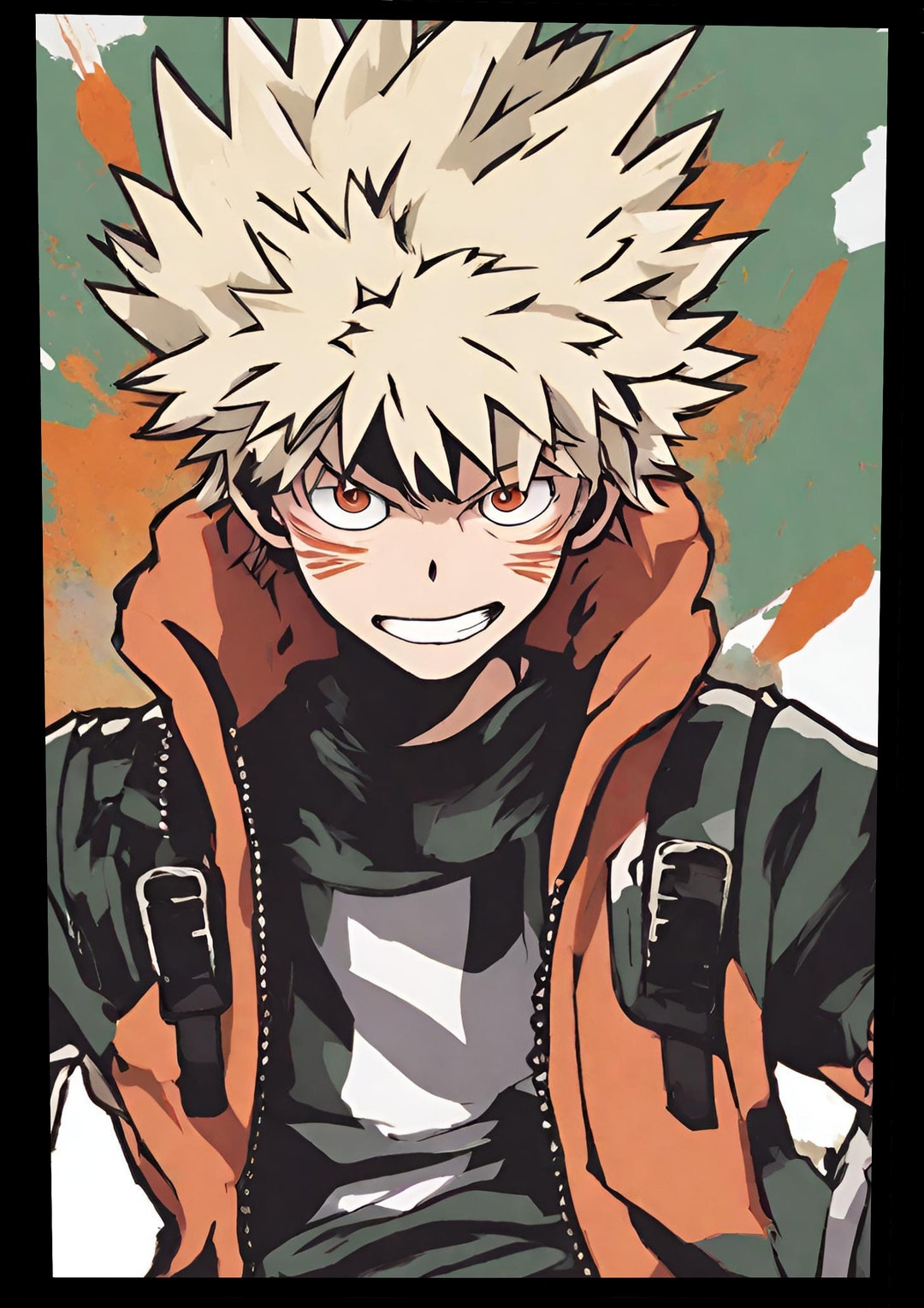 Anime Boy Poster - Etsy