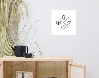 Barley Poster - Etsy