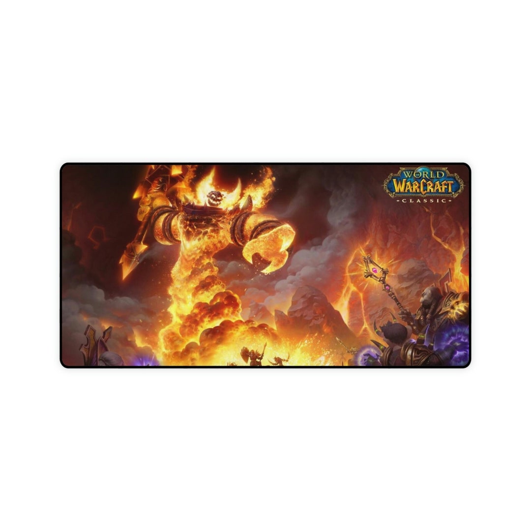 Desk Mats,gaming Mouse Pad,world of Warcraft Desk Mat Gaming, for Gamer ...