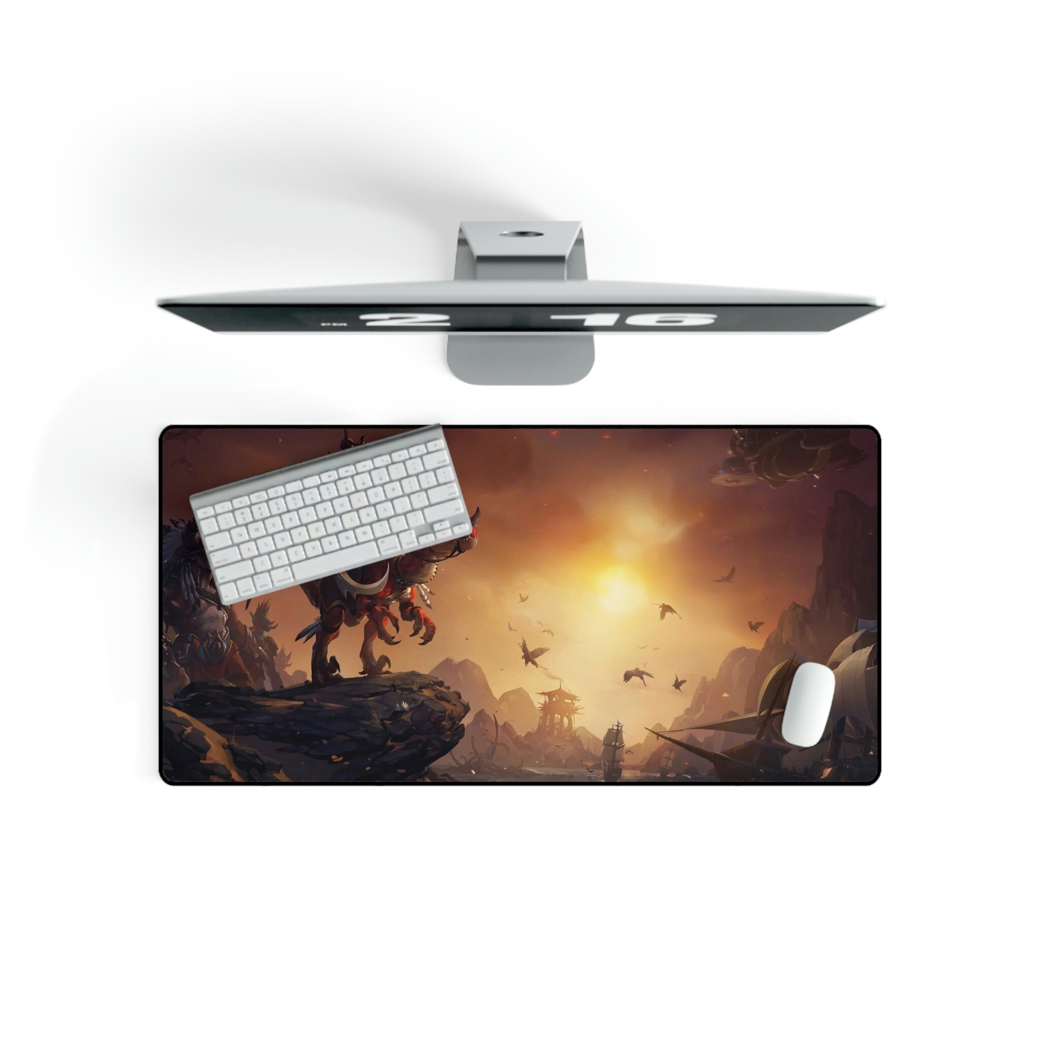 Desk Matsgaming Mouse Padworld of Warcraft Desk Mat Gaming - Etsy