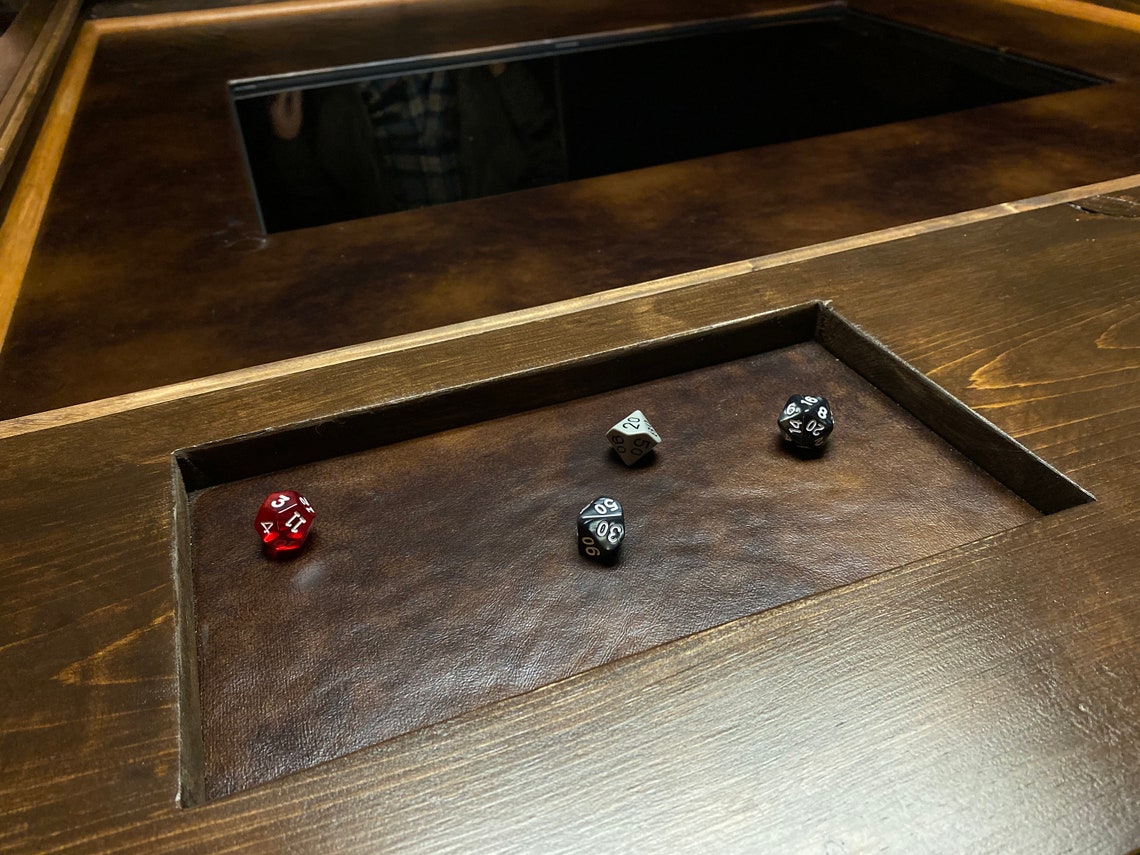 Game Table for Dnd, Table Top Game Table, Roleplaying Games, Handmade ...