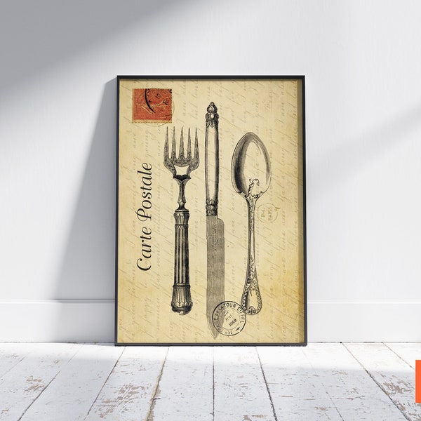 Silverware Art - Etsy