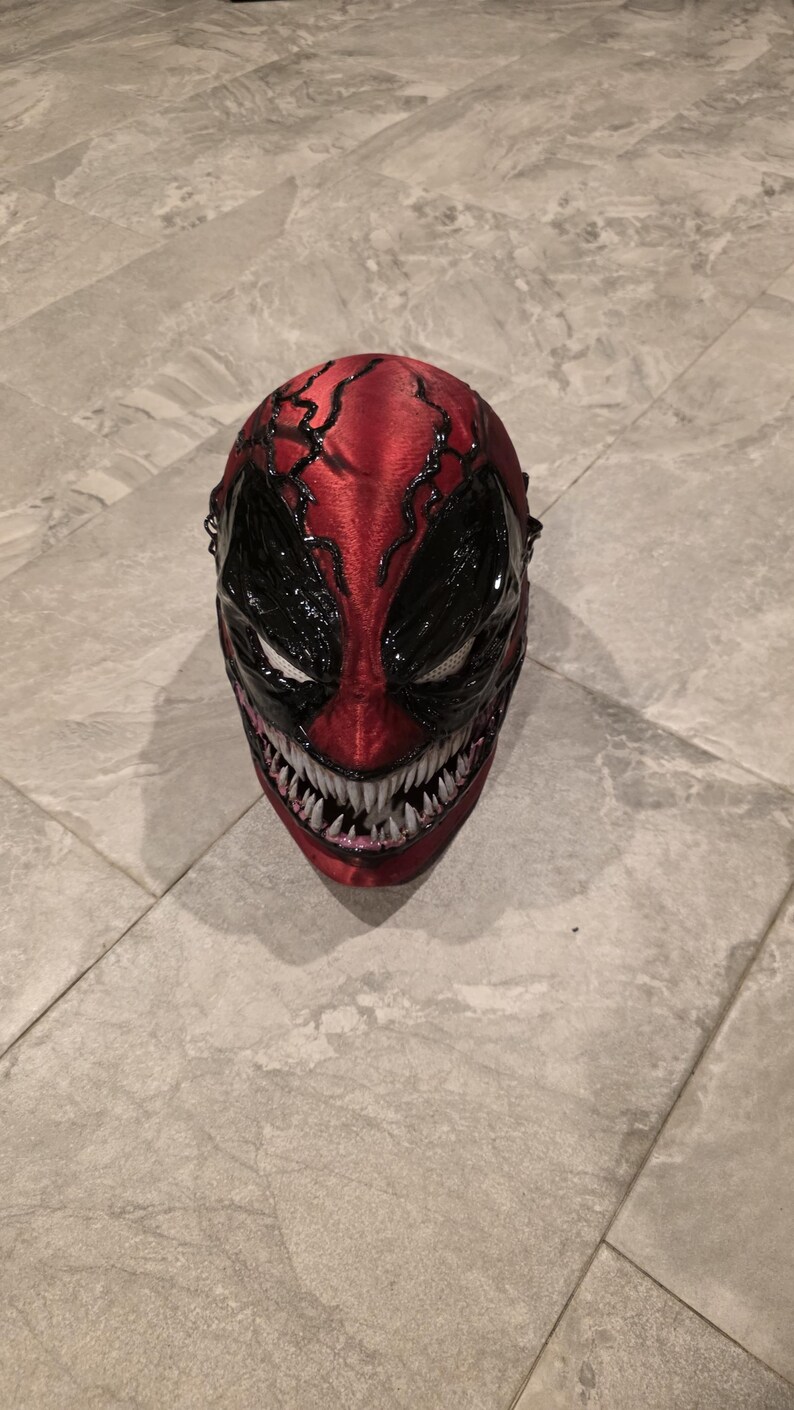 3D Printed Deadpool Venom Mask: Cosplay Anti-hero Mask - Etsy