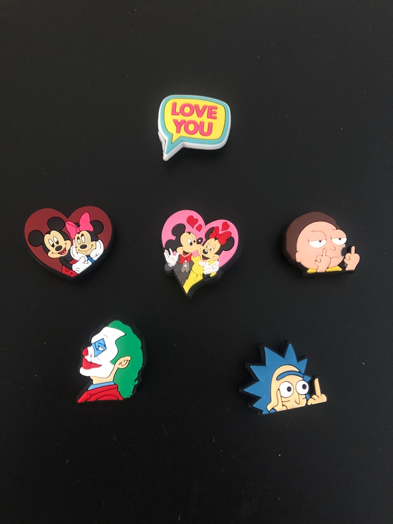 Rick and Morty, Rugrats, Mickey Croc Charms. - Etsy