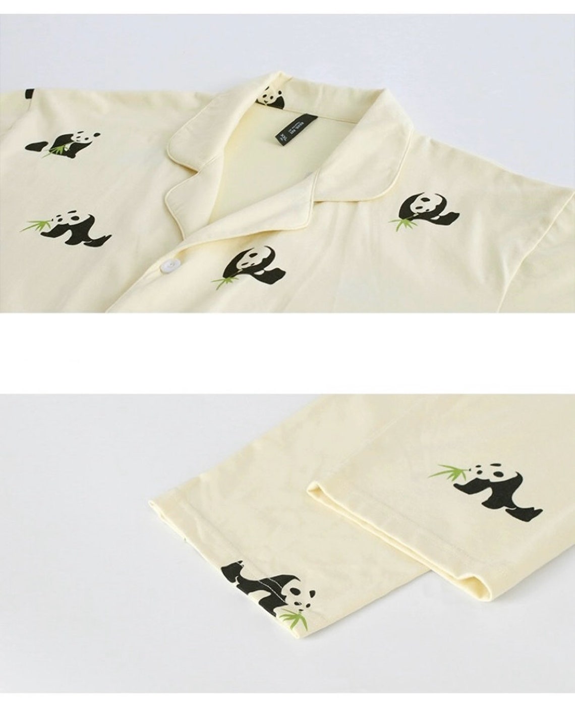 Silly Panda Pajama Set Couple Matching Pyjamas Cotton - Etsy