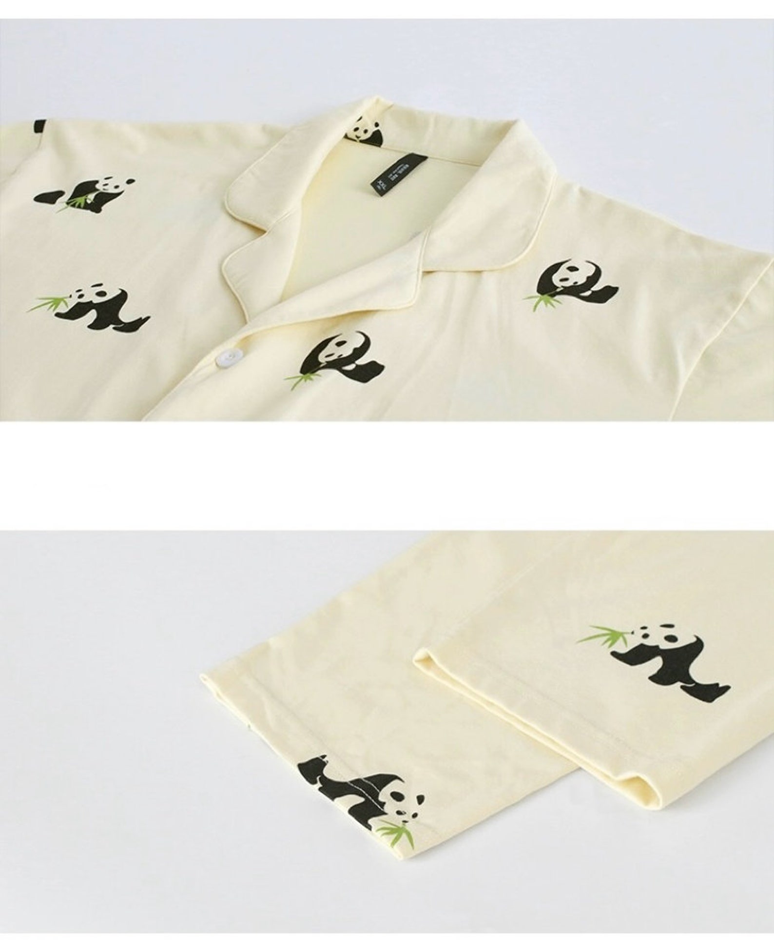 Silly Panda Pajama Set Couple Matching Pyjamas Cotton - Etsy