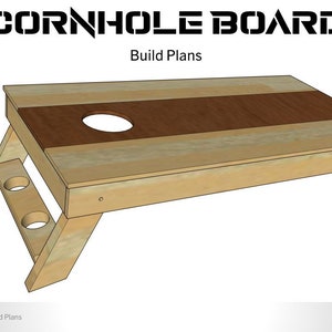 Cornhole Board Plans, Regulation Size! (PDF Download) - Etsy