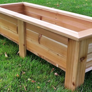 Cedar Planter Box Plans - PDF Digital Download - Etsy