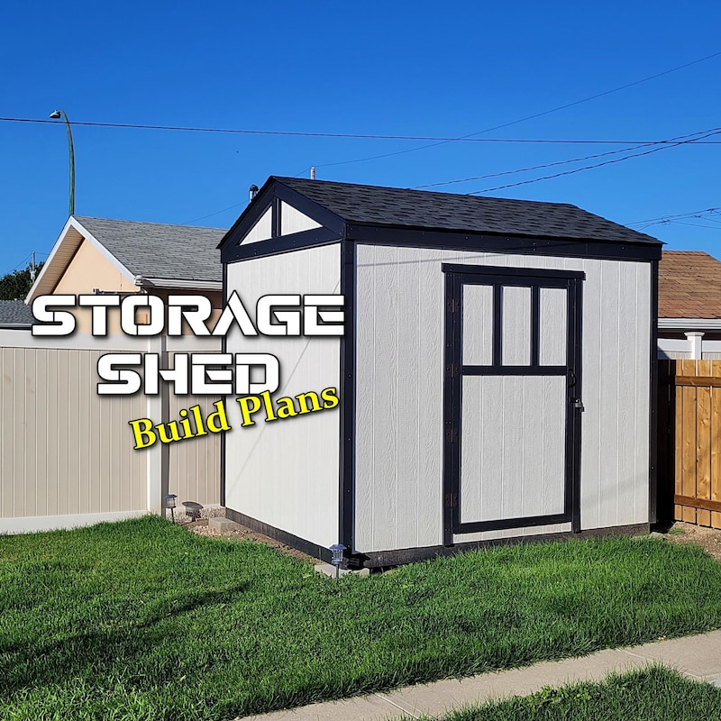 8 X 12 Gable Shed - Etsy