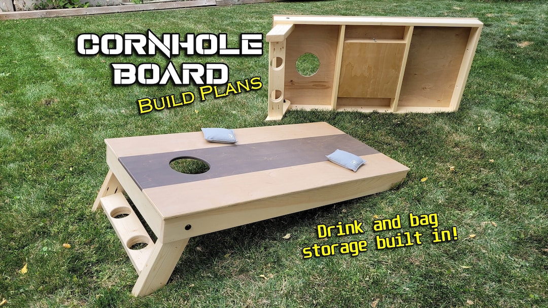 Cornhole Board Plans, Regulation Size! (PDF Download) - Etsy