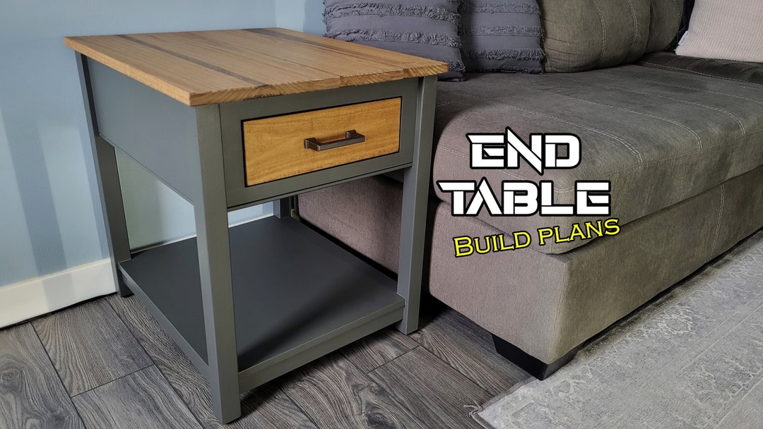 Classic End Table Plans, Timeless Design (PDF Download) - Etsy