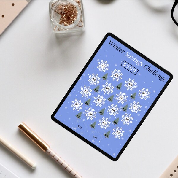 Winter Savings Challenge - Etsy