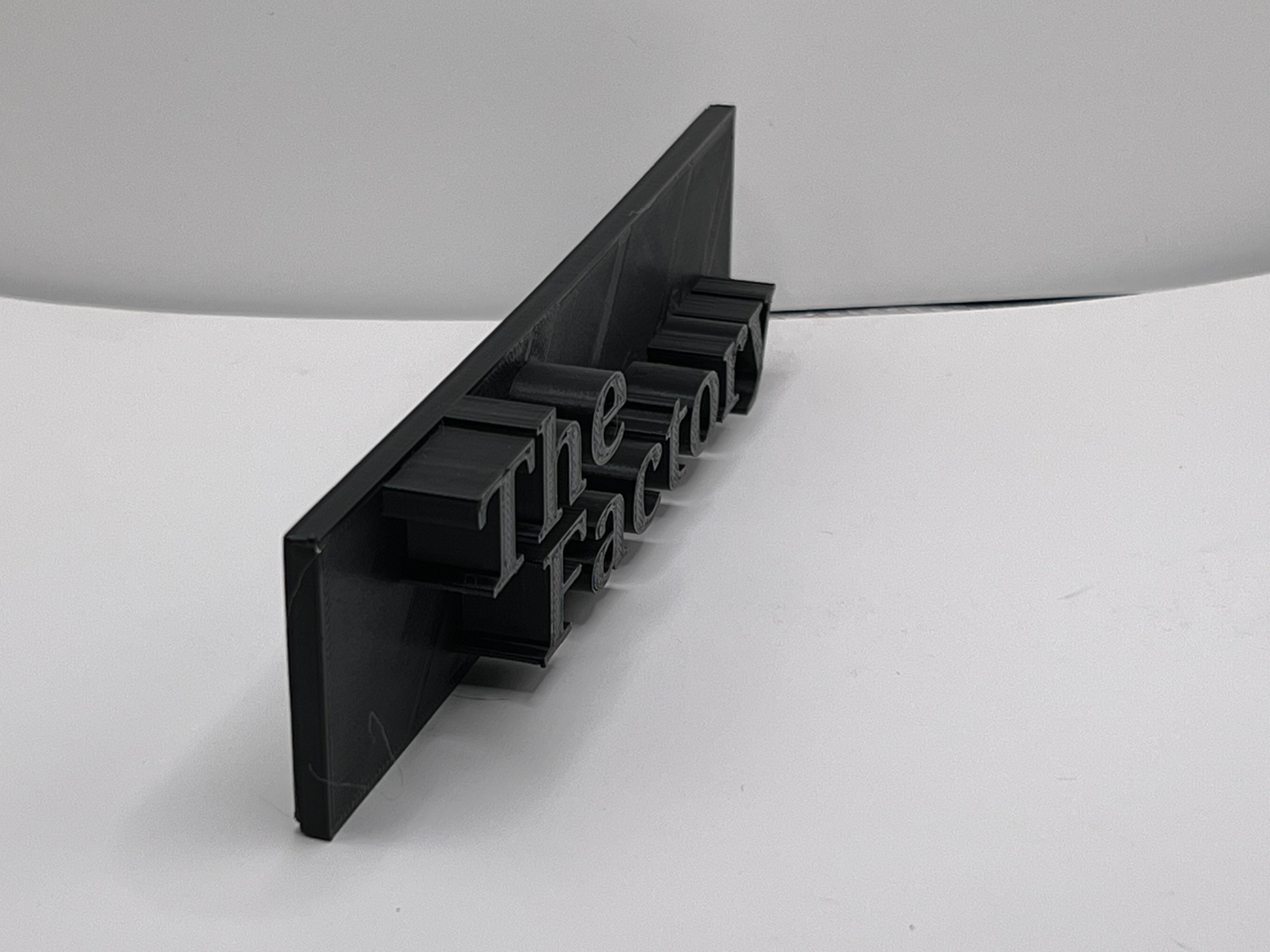 Design's by Alex & Ana | 3D Printed Self Standing Name Plate With the ...
