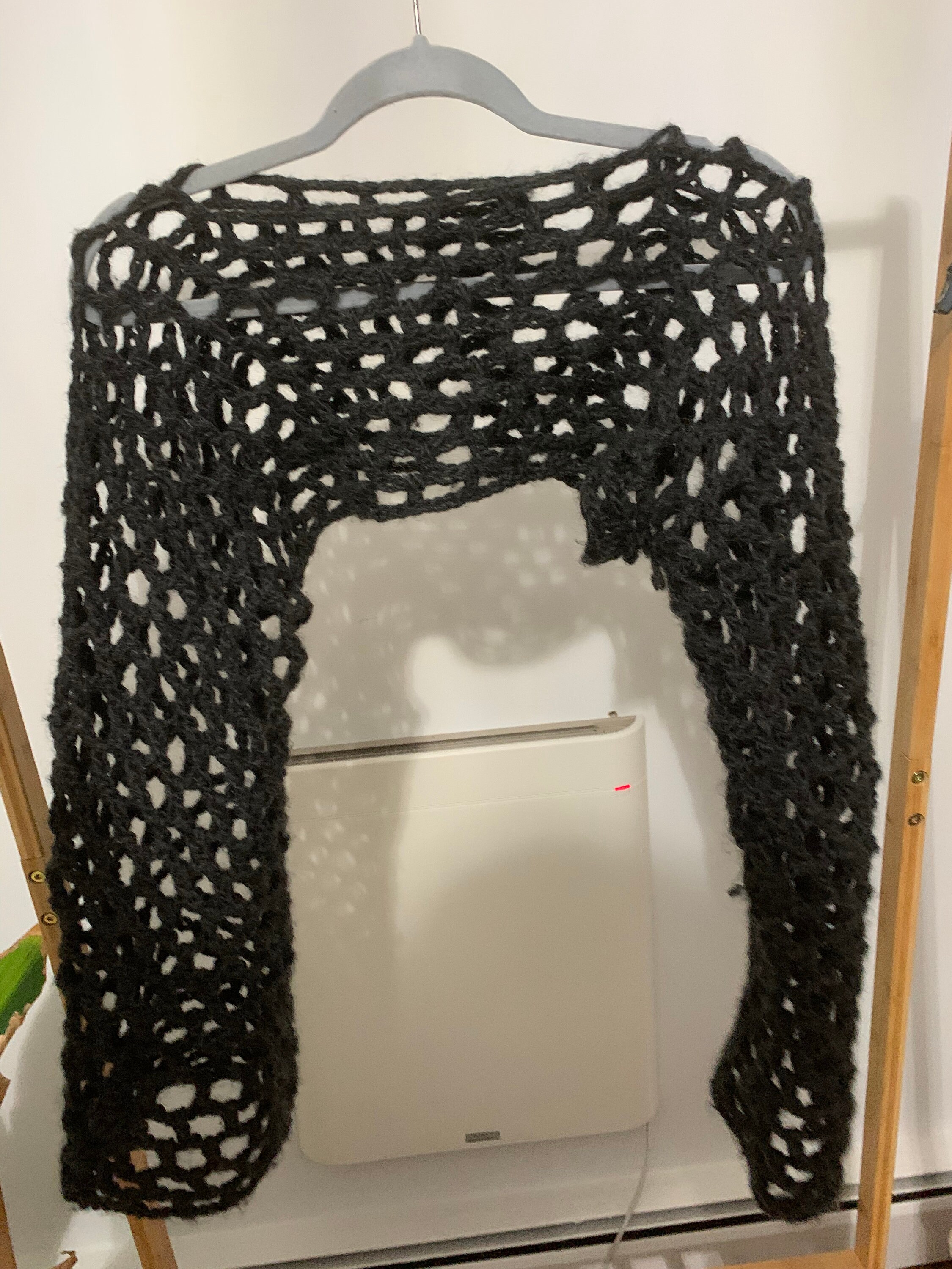 Crochet Mesh Sleeves - Etsy