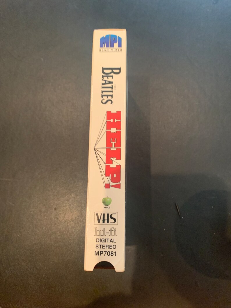 The Beatles HELP VHS Tape - Etsy