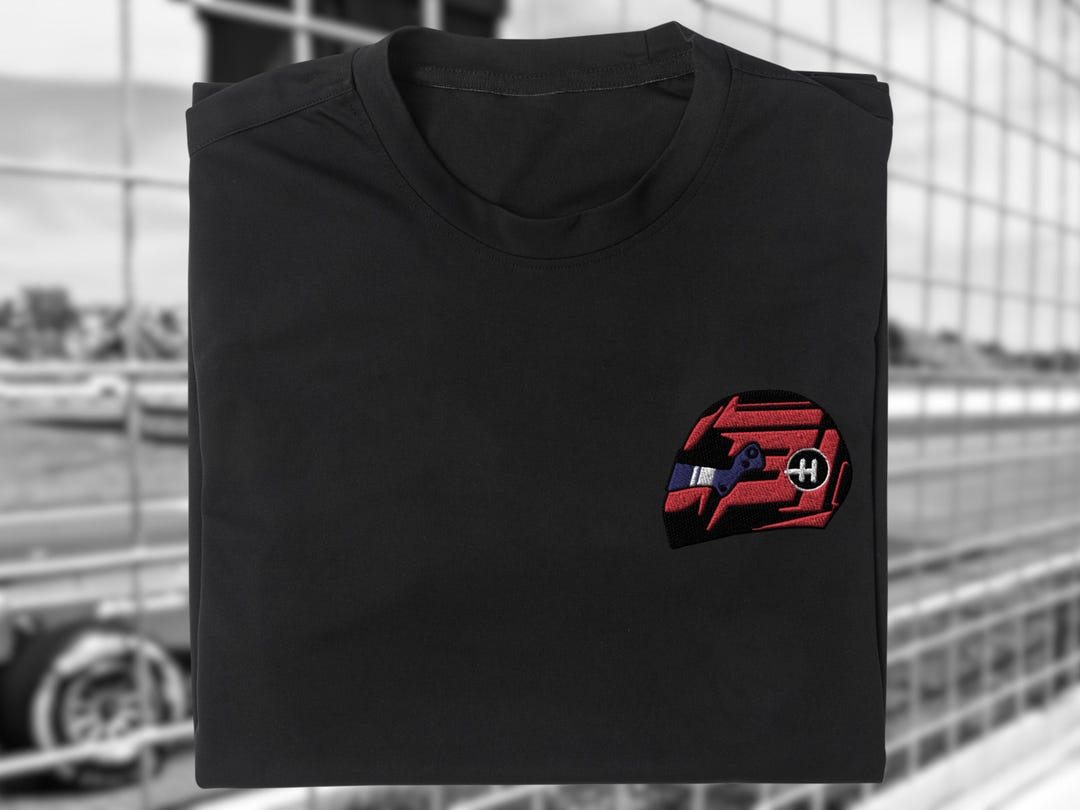 Esteban Ocon Formula 1 Helmet T-shirt | Embroidered | NEW 2025 | F1 - Etsy