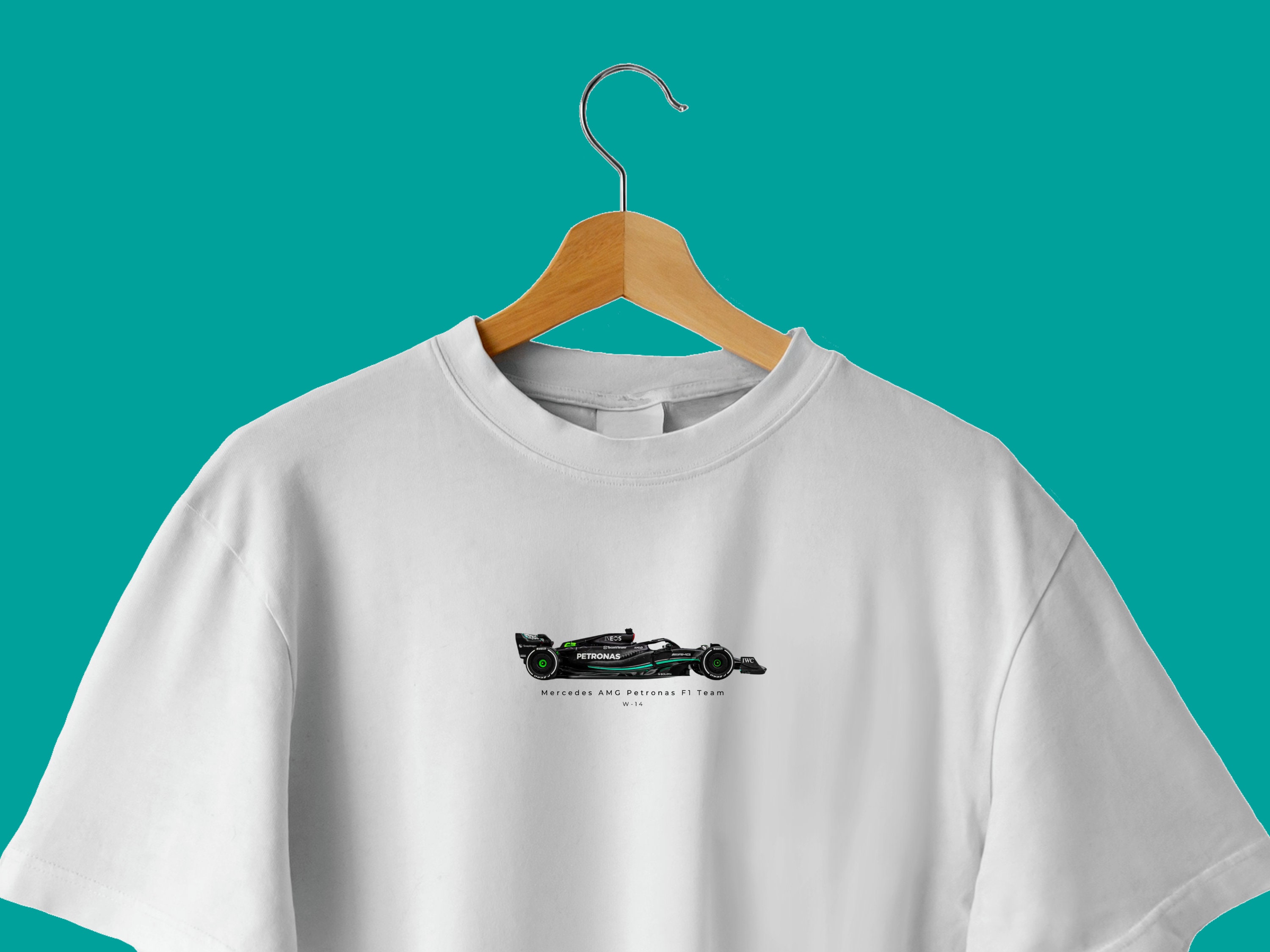 Mercedes Formula 1 Car T-shirt F1 - Etsy UK