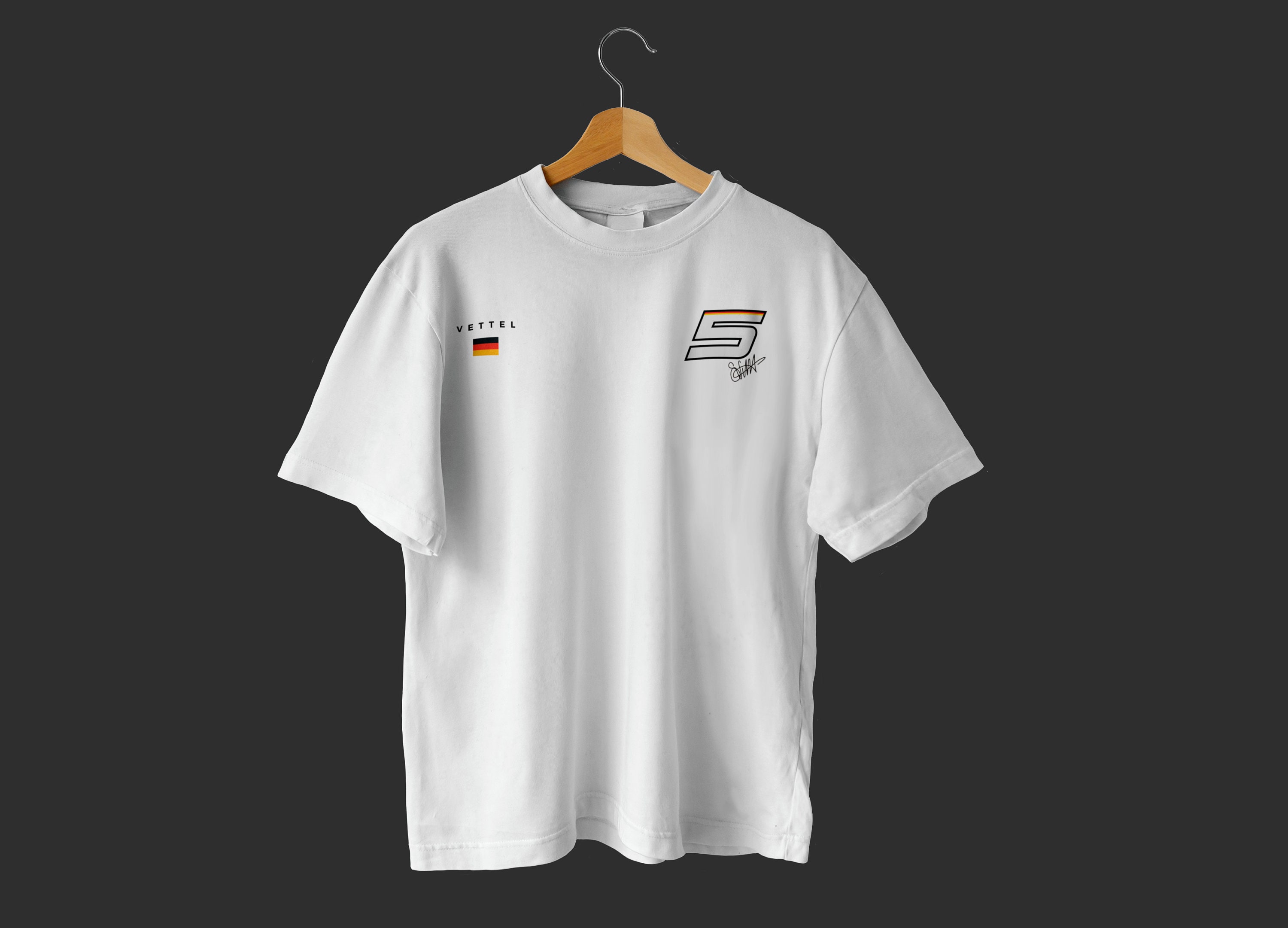 Sebastian Vettel Formula 1 Racing T-shirt | F1 - Etsy
